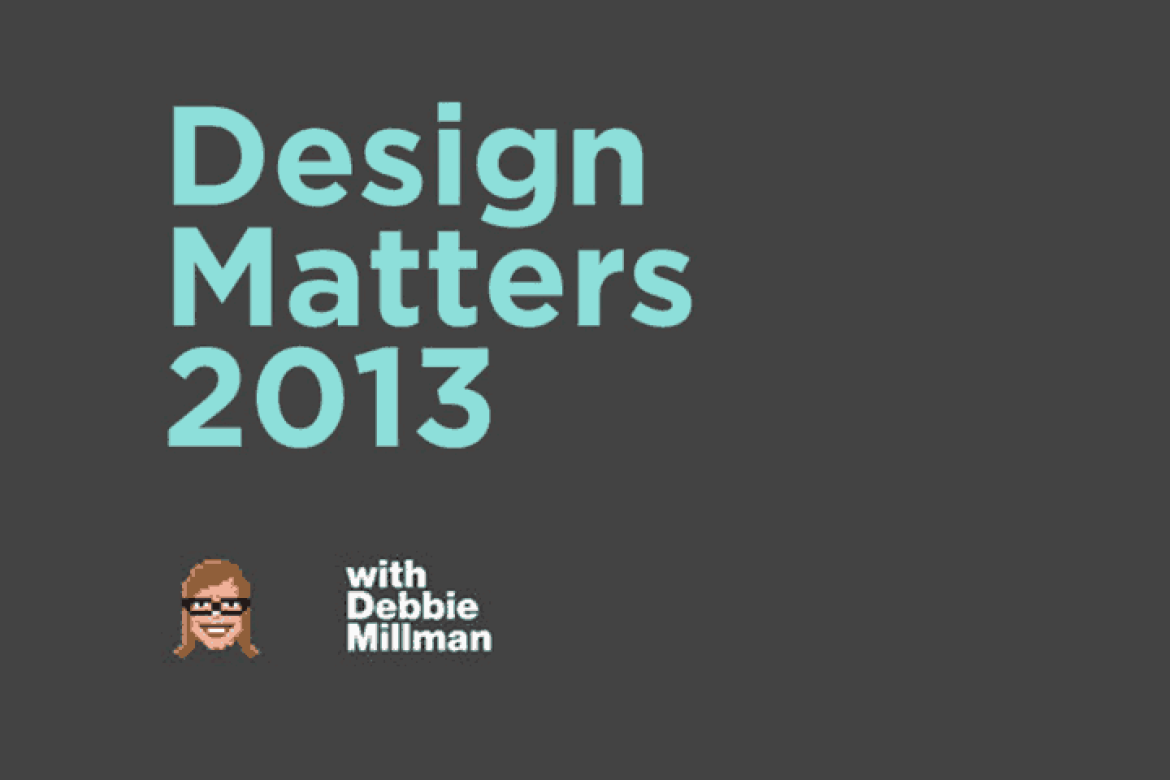 Michael Rock on Design Matters with Debbie Millman — 2x4